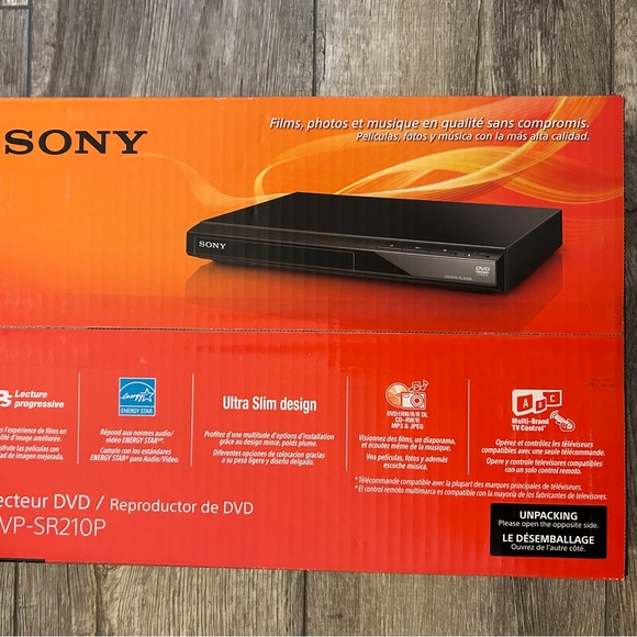 Sony | Portable Audio & Video | Sony Ultra Slim Dvd Player | Poshmark